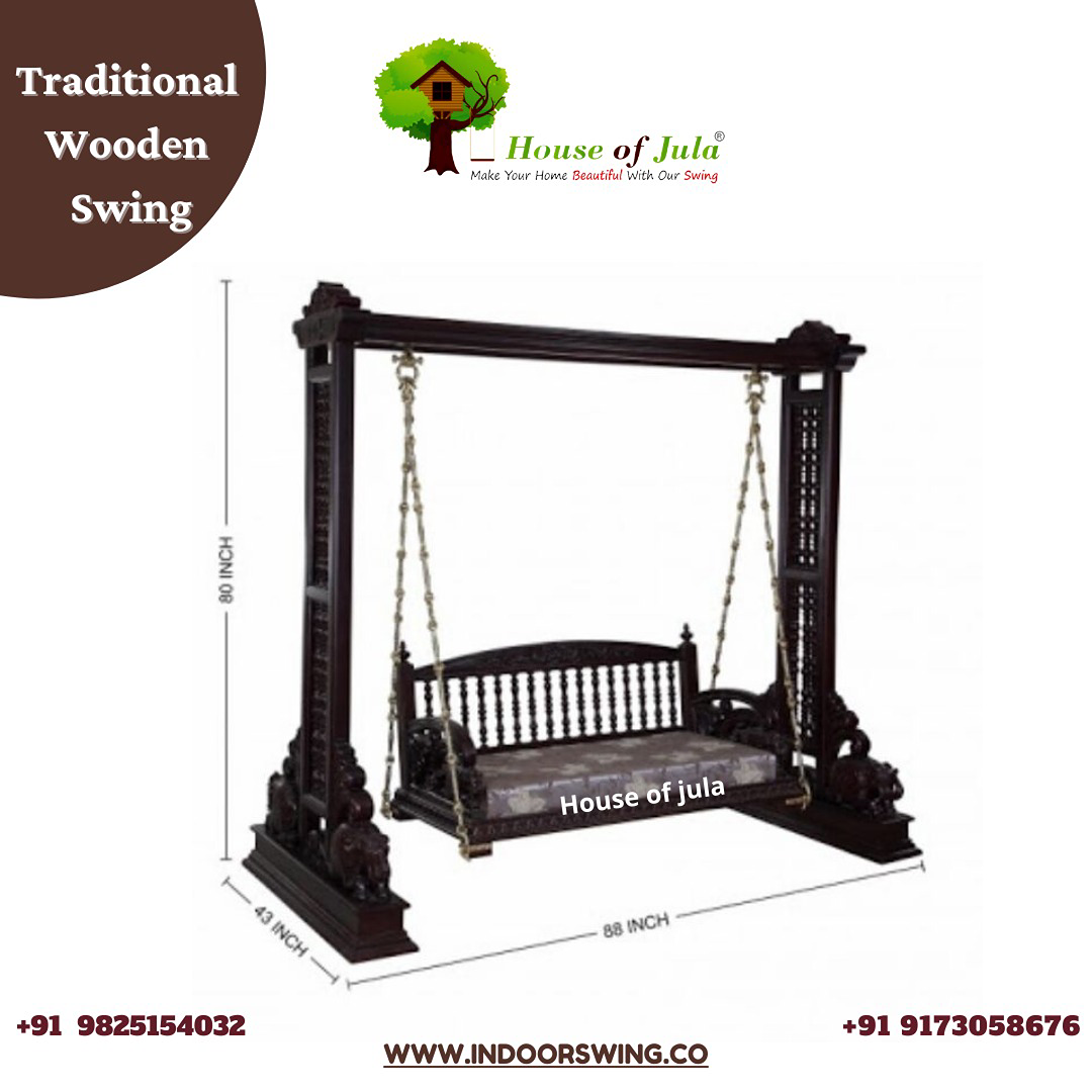 House Of Jula - The main swing chair is sturdy enough and is also made ...