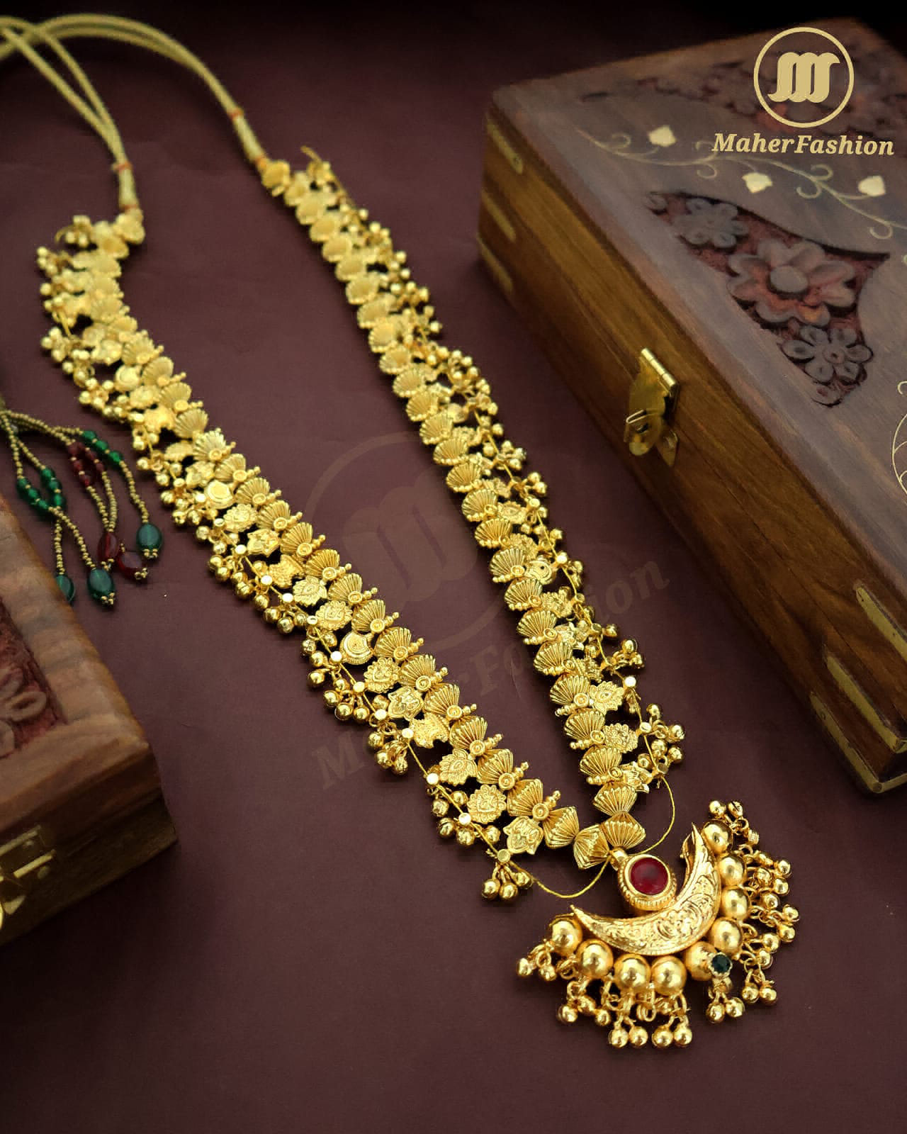 Shop Buy Designer Kolhapuri saaj Online_Maherfashion | KOLHAPURI SAAJ ...