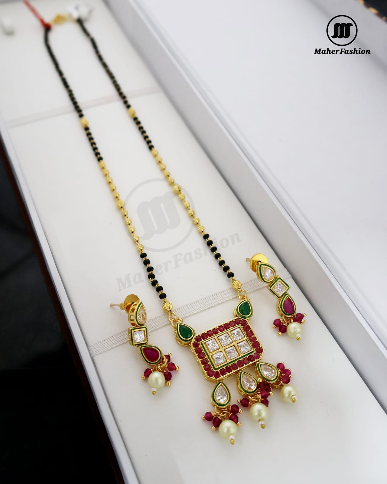 Shop IMPRESSIVE DIAMOND MANGALSUTRA | MANGALSUTRA | Maher Fashion in ...