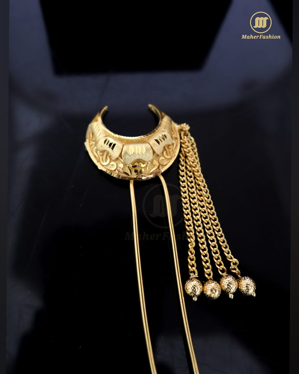 Shop Traditional Golden Ambada Pin | HAIR ACCESSORIES | Maher Fashion ...