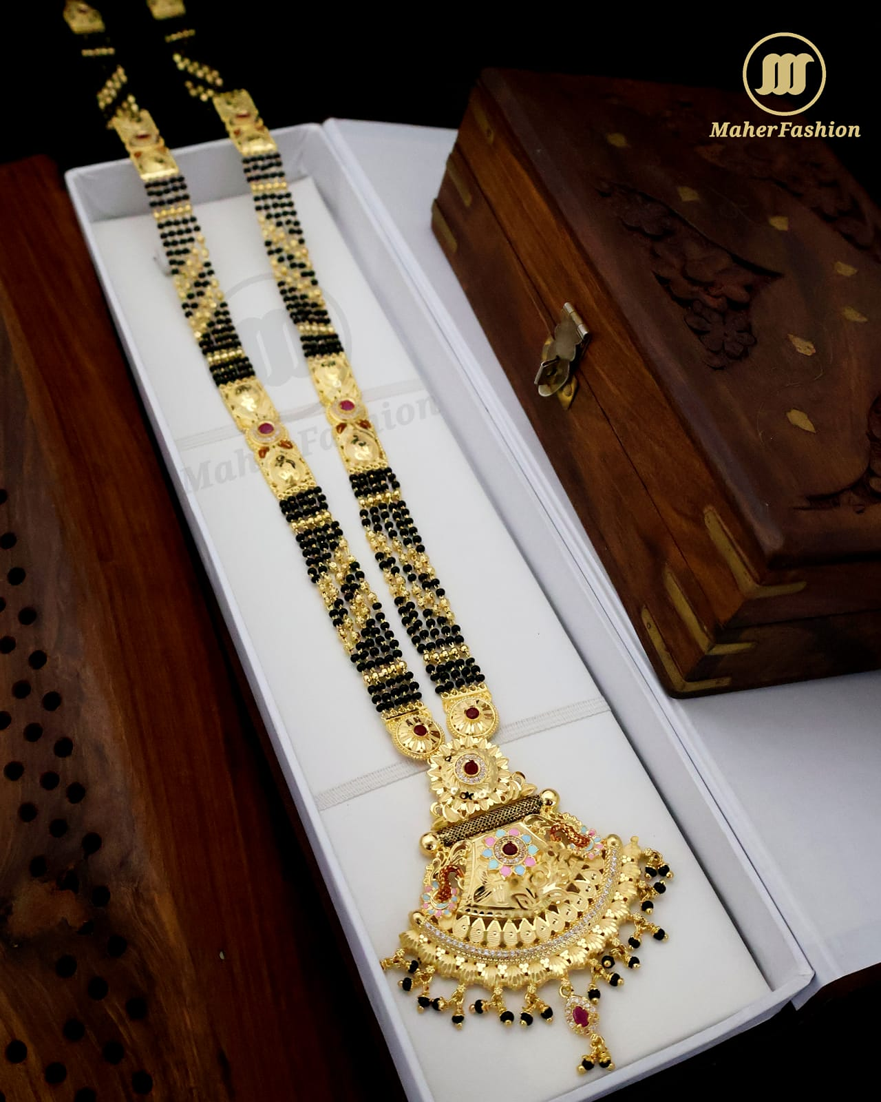 Shop Eternal Elegance Gold Plated Mangalsutra | MANGALSUTRA | Maher ...