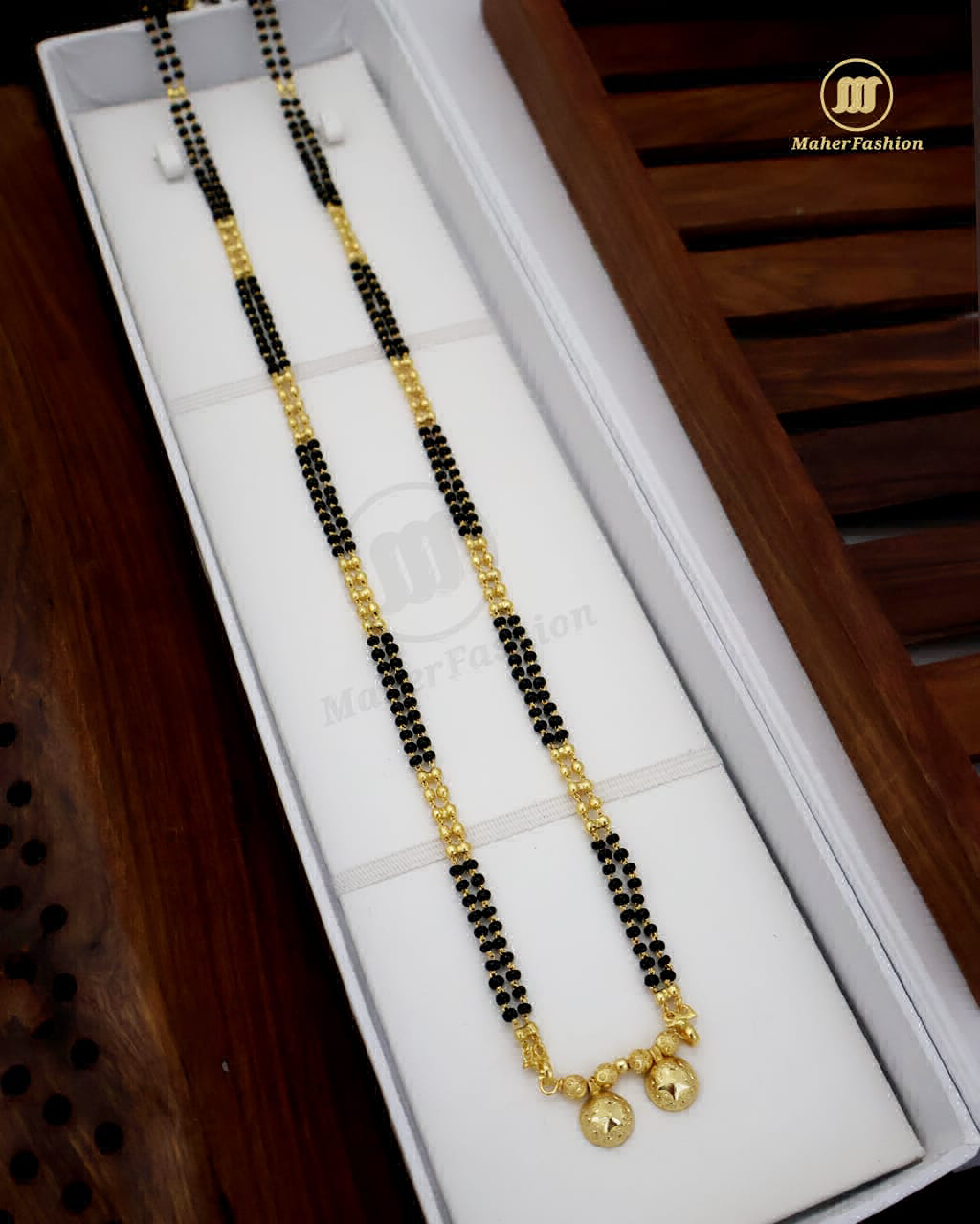 Shop PREMIUM HANDMADE 2 LINE MANGALSUTRA | MANGALSUTRA | Maher Fashion ...