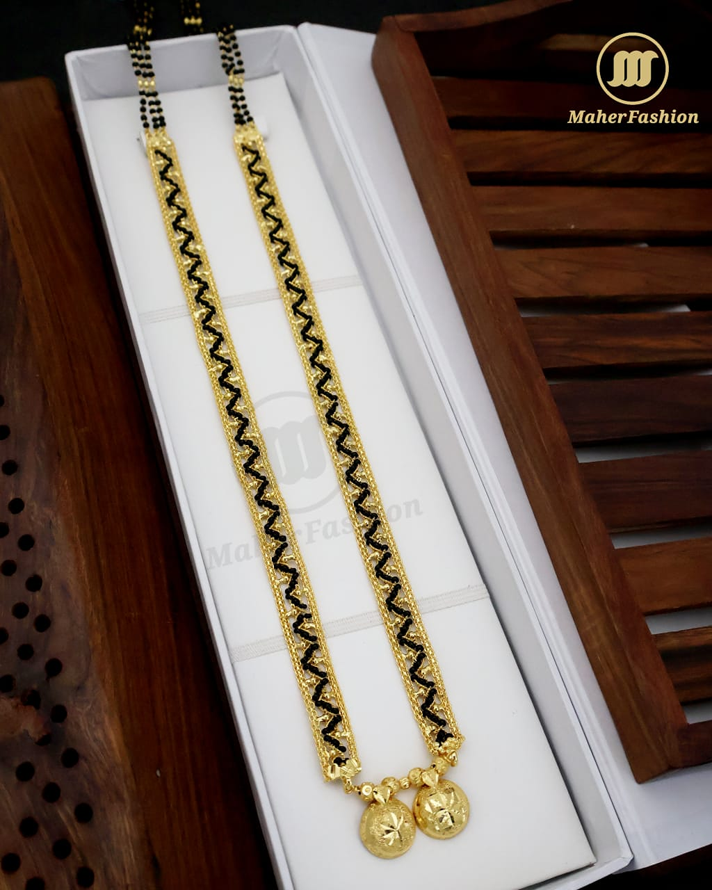 Shop Sukhad Nati Mangalsutra Maher Fashion | MANGALSUTRA | Maher ...