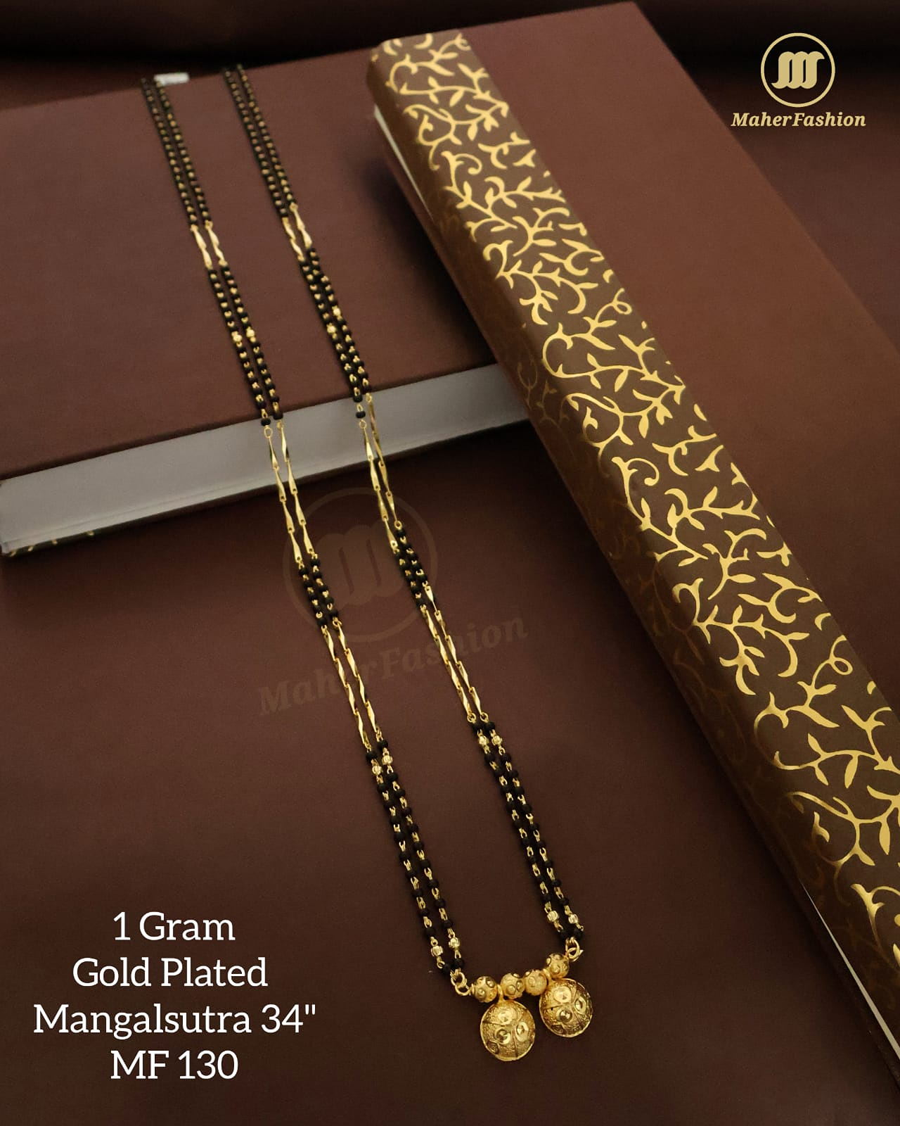 Shop PREMVATI GOLD PLATED MANGALSUTRA | MANGALSUTRA | Maher Fashion in ...