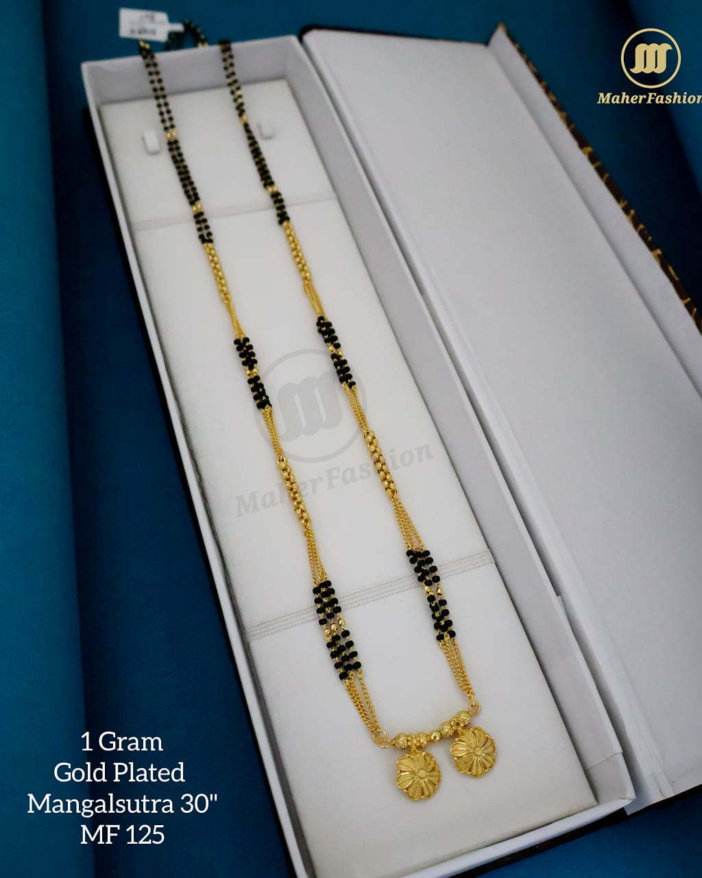 Shop SONERI NAKSHIDAR SIMPLE VATI MANGALSUTRA | MANGALSUTRA | Maher ...