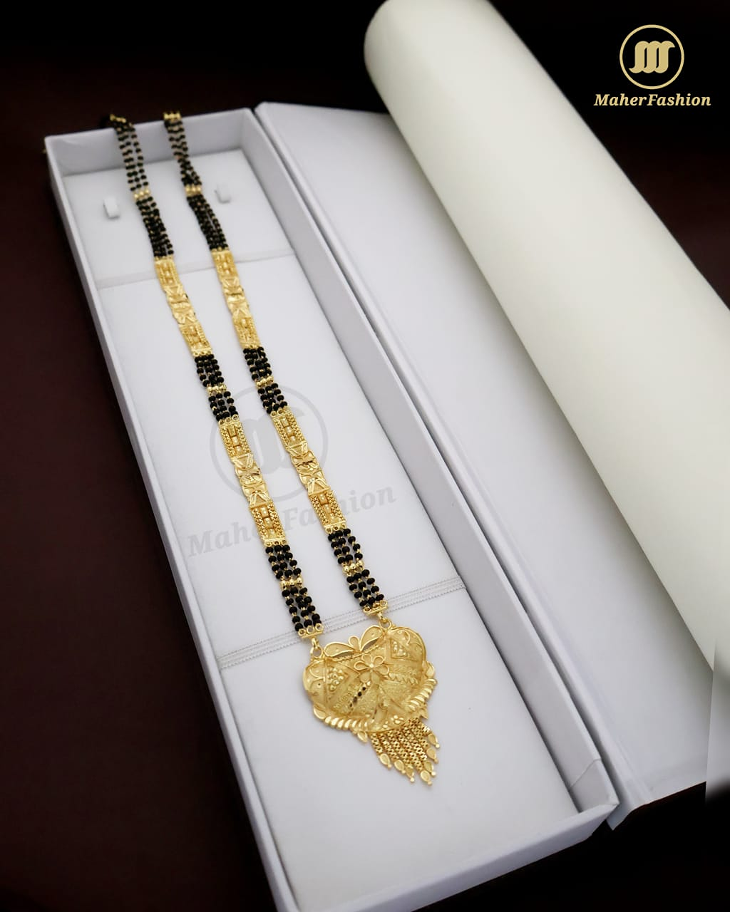 Shop Aadarsh Pendent Mangalsutra ( 30 inc ) | MANGALSUTRA | Maher ...